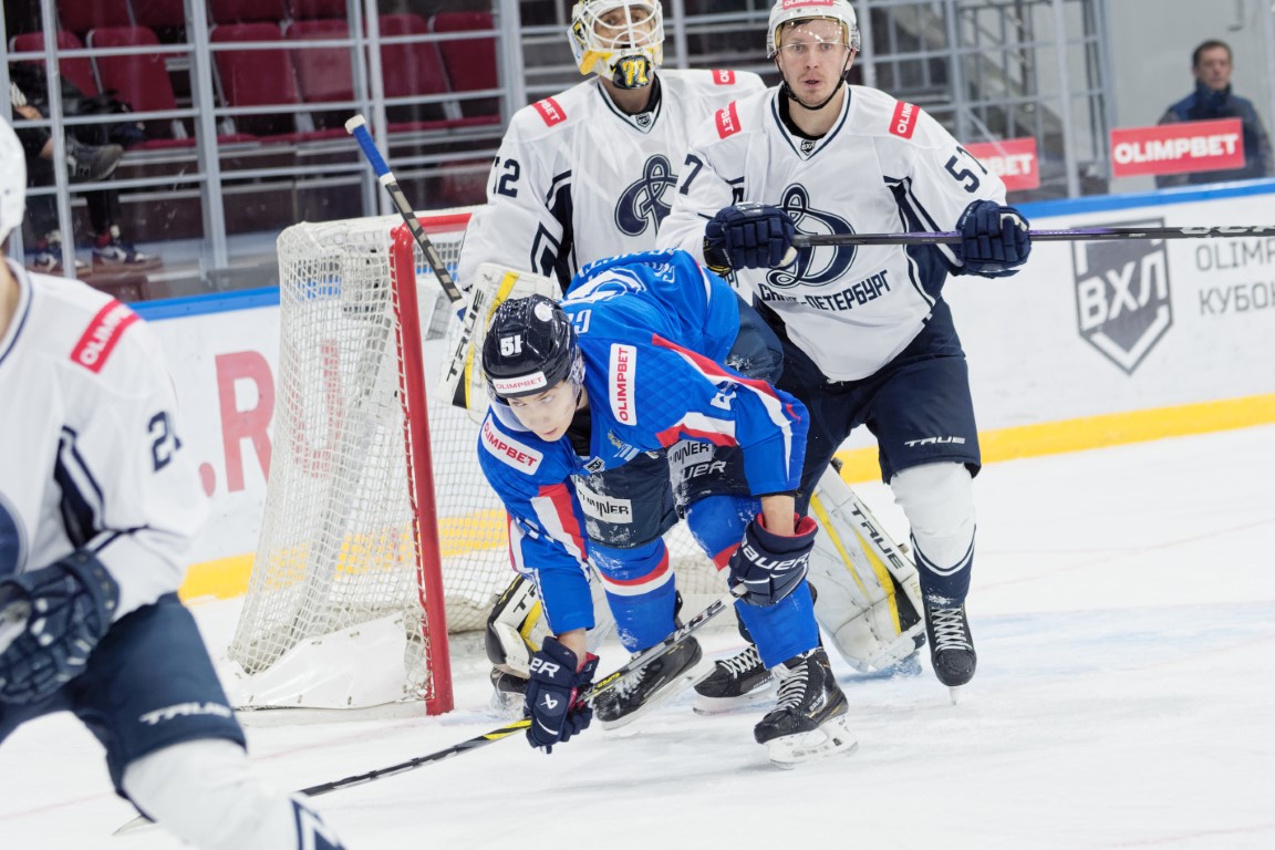 Всероссийская хоккейная лига - 01.11.2023 ЦСК ВВС - Динамо СПб - 3:2 Б